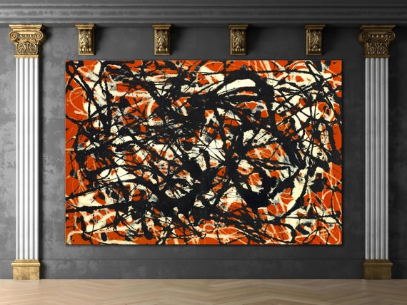Free Form Jackson Pollock Worth – RQRR