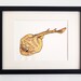 Eastern Fiddler Ray Original Watercolor Painting L Ocean - Etsy