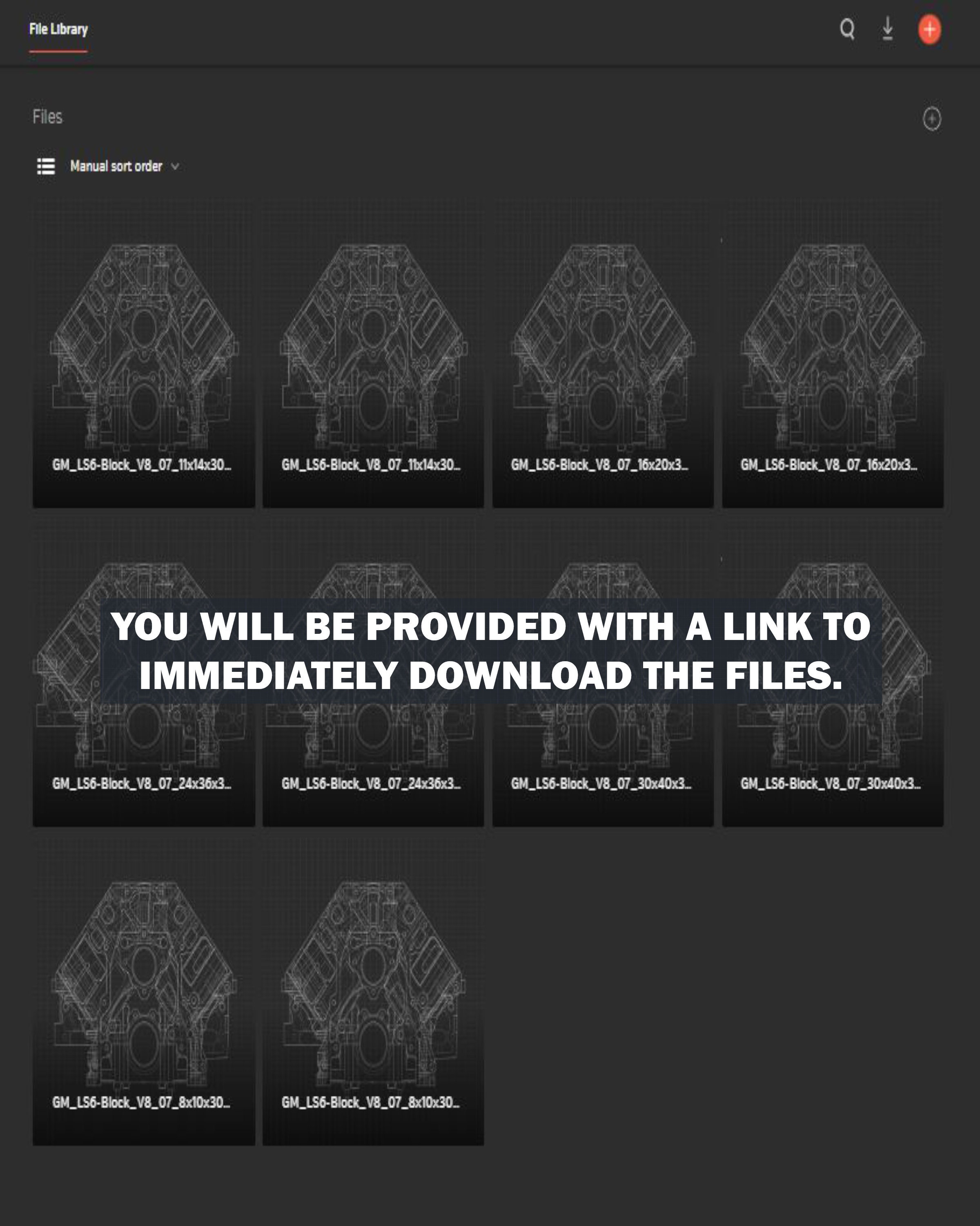 Digital - Chevy GEN 3 LS1/LS6 - Engine-block Blueprint Art Collection ...