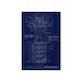 Print - Chevy Mark IV Big-block Blueprint Art Collection, Mechanical ...