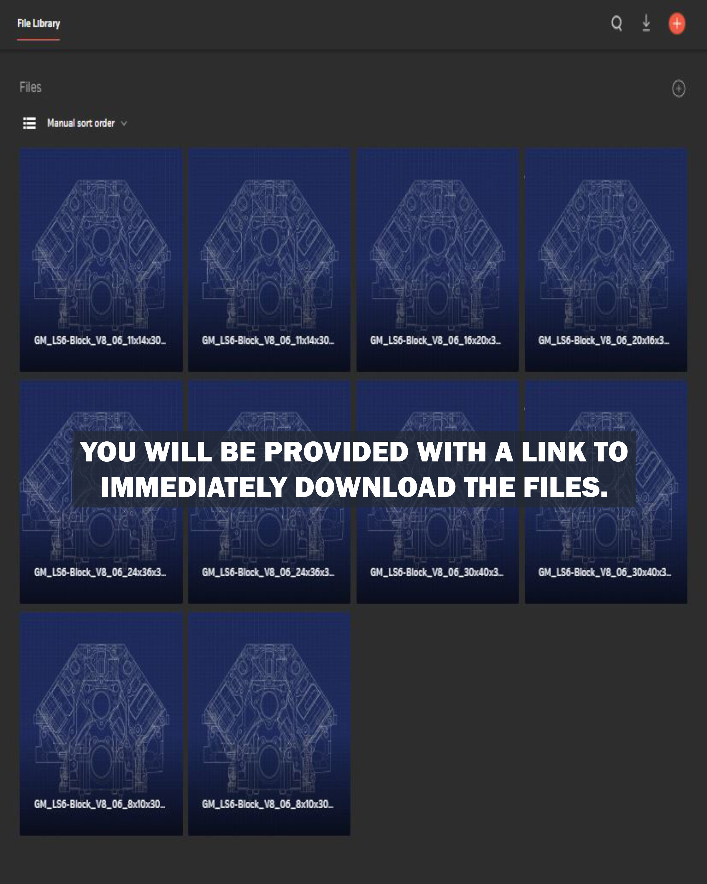 Digital - Chevy GEN 3 LS1/LS6 - Engine-block Blueprint Art Collection ...