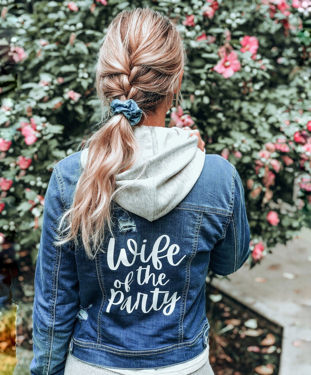 Personalized Jean Jacket - Bride Denim Jacket - Custom Jean Jacket ...