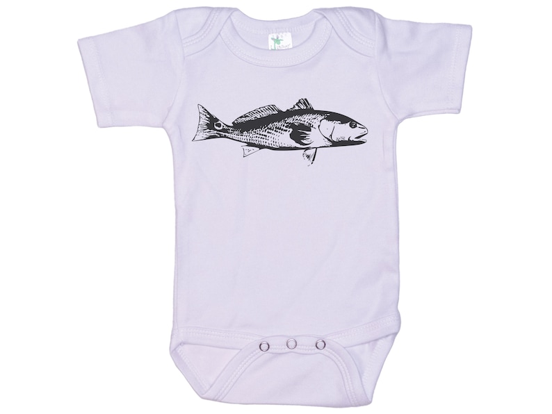 Red Fish, Salt Water Fishing, Fishing Baby, Red Fish Onesie®, Raglan ...
