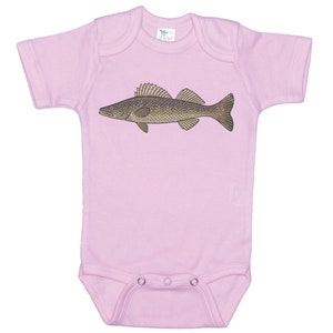 Fishing Onesie®, Walleye, Walleye Baby Outfit, Fishing Baby Outfit ...