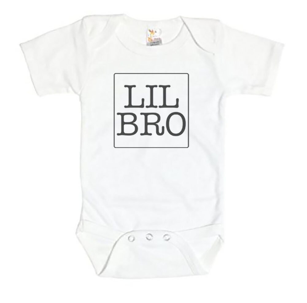 Lil Bro Onesie Lil Bro Little Brother Onesie Baby Brother | Etsy