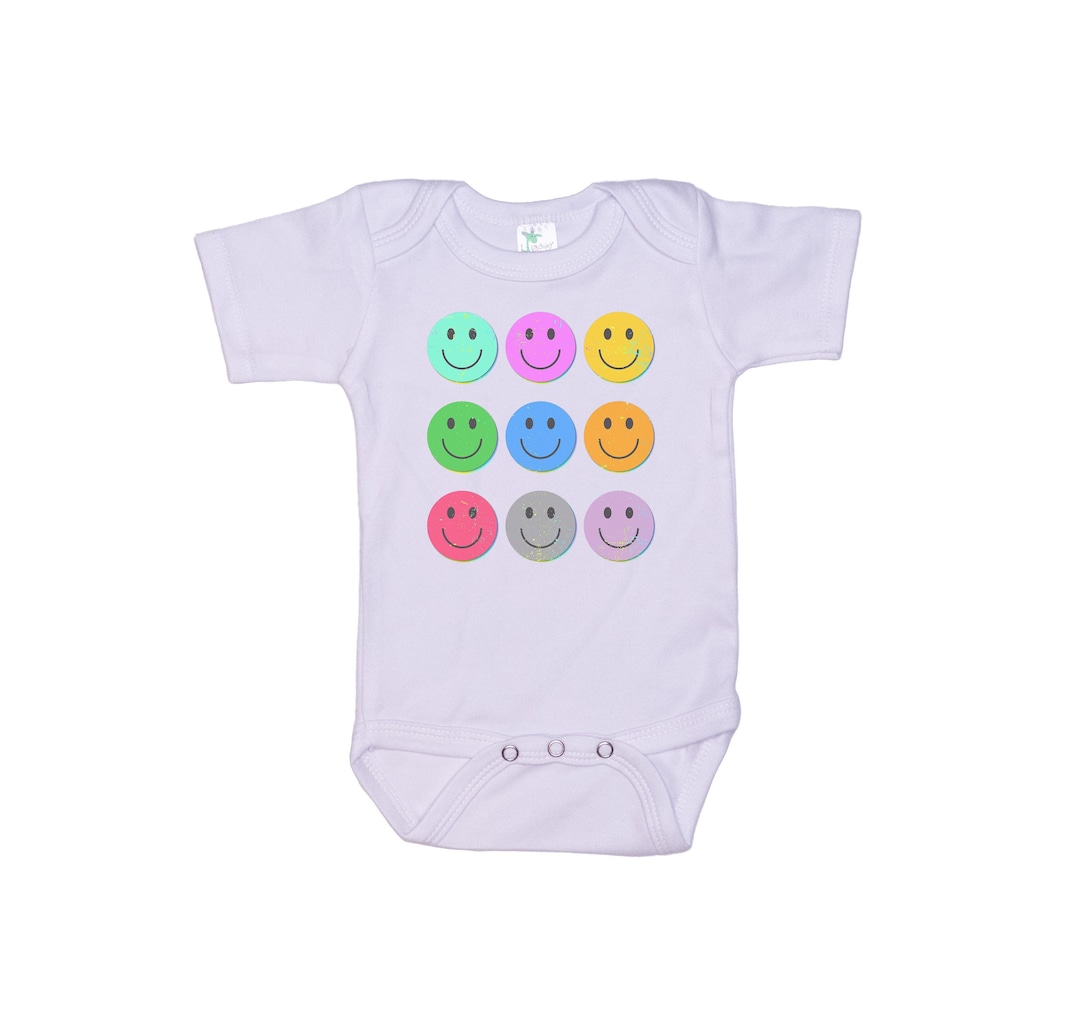 Smiley Face Onesie®, Smilies, Smiley Face Bodysuit, Super Soft ...