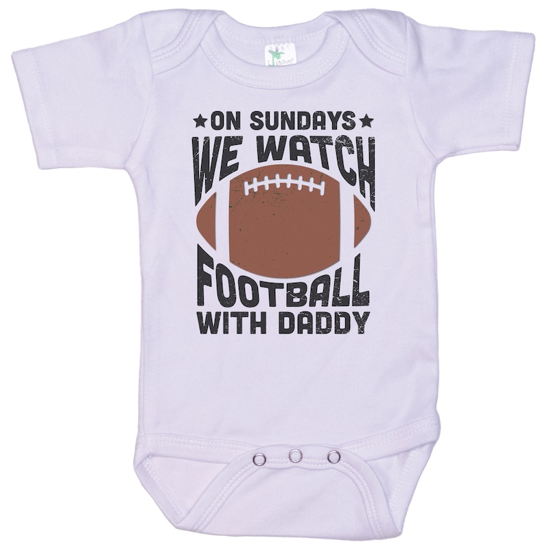 Baby Football Onesie - Etsy