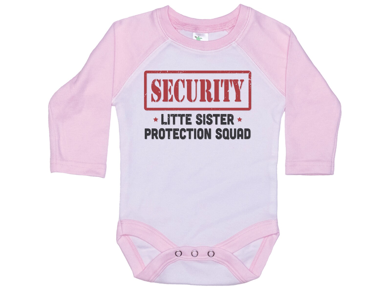 Sibling Onesie®, Little Sister Protection Squad, Big Brother, Security ...
