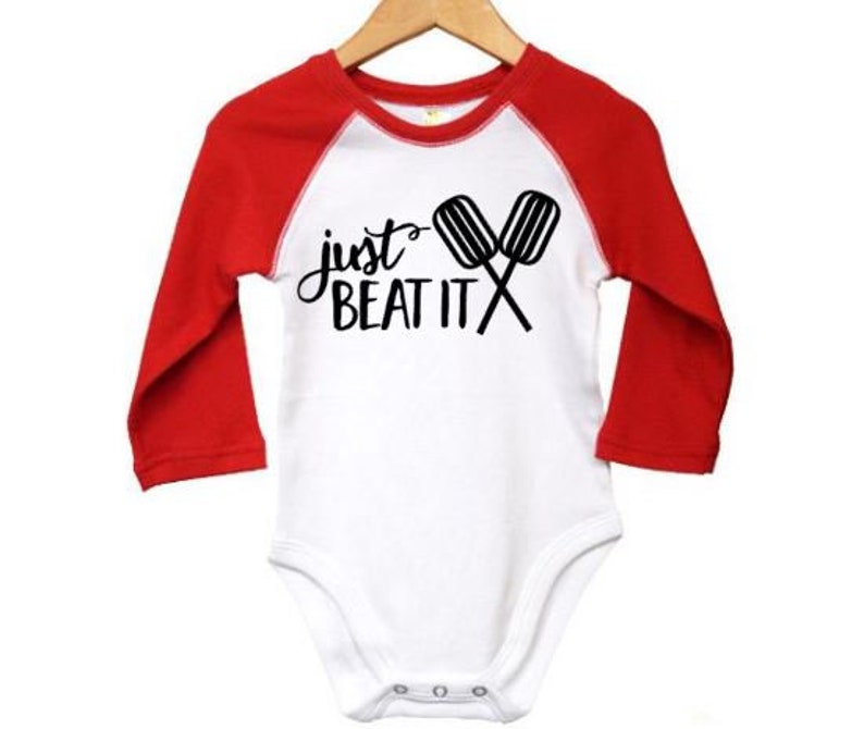 Cooking Onesie Just Beat It Baking Onesie Baking Bodysuit | Etsy