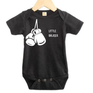 Boxing Onesie Little Bruiser Boxing Bodysuit Boxing Romper | Etsy