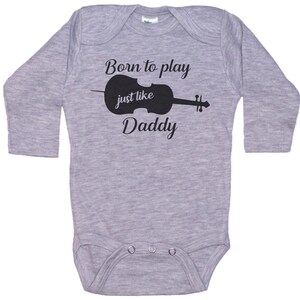 Cello Onesie®, Born to Play Cello Just Like Daddy, Cello Bodysuit ...