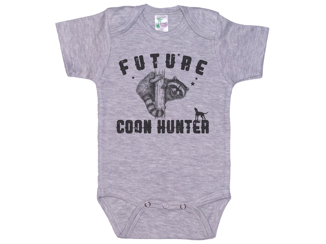 Raccoon Hunting Onesie®, Future Coon Hunter, Coon Hunting Onesie®, Baby ...