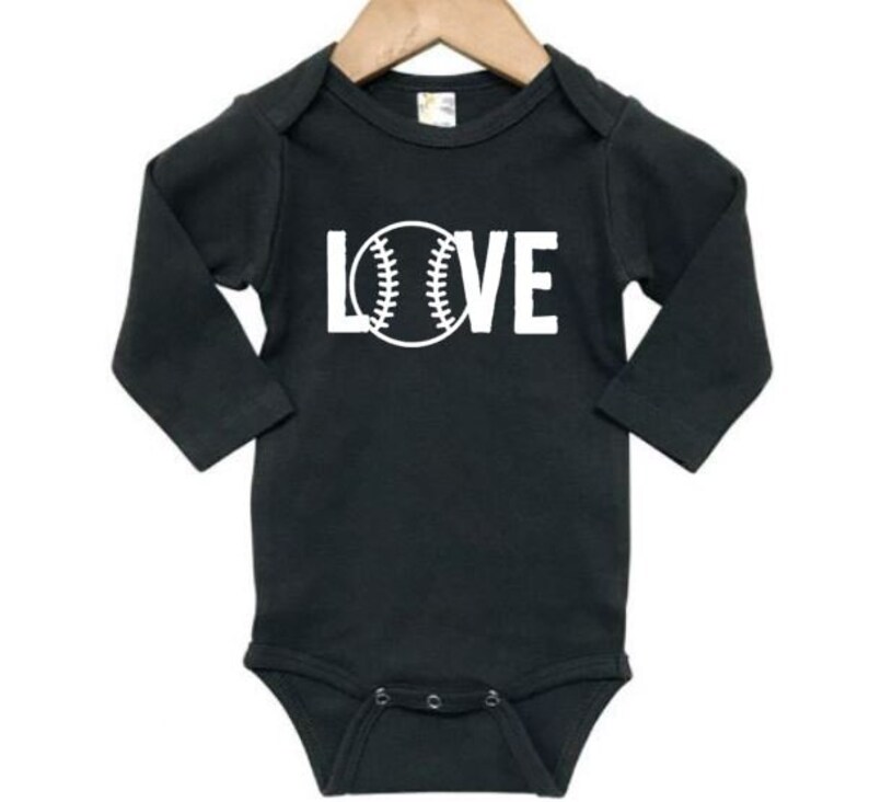Baby Baseball Onesie Love Baseball Baseball Baby Baseball | Etsy