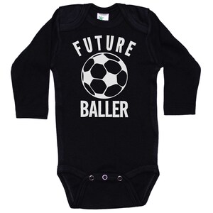 Baby Soccer Outfit, Future Baller, Baby Announcement, Baby Shower Gift ...