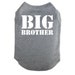Big Brother Dog Shirt, Big Brother Puppy T, Big Brother Stencil Font ...