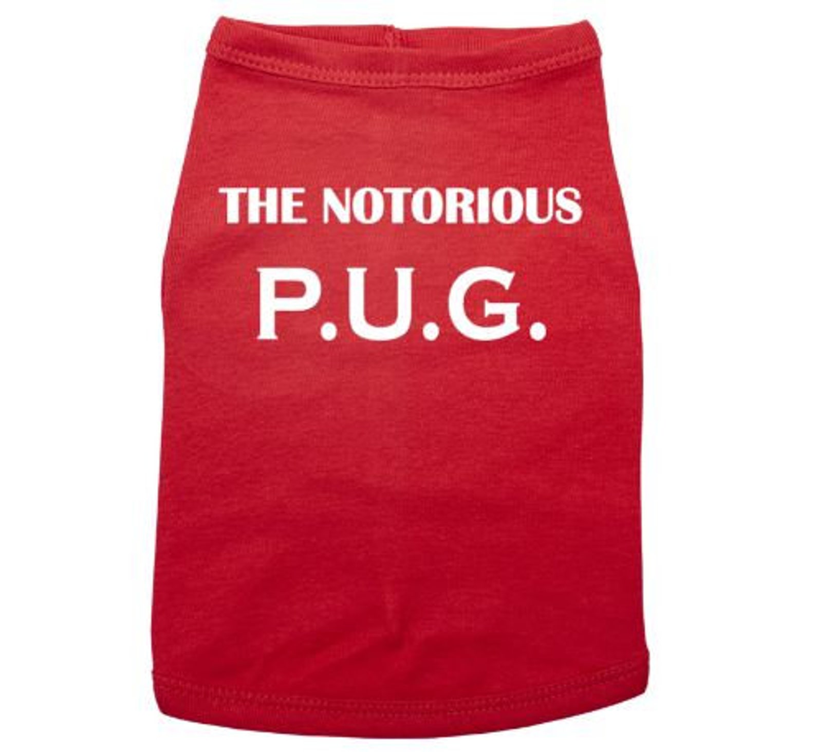 Dog Shirt, the Notorious P.U.G., Pug Outfit, Dog Shirt for Pugs, Pug T ...