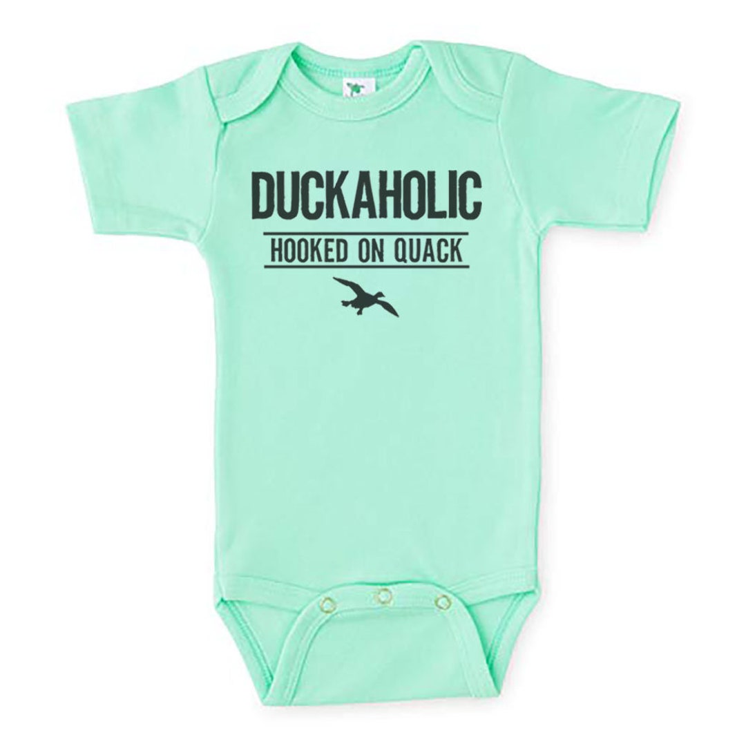 Duck Hunting Onesie Duckaholic Waterfowl Onesie Baby - Etsy