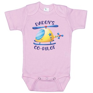Helicopter Onesie®, Daddy's Co-pilot, Cute Baby Outfit, Baby Shower ...