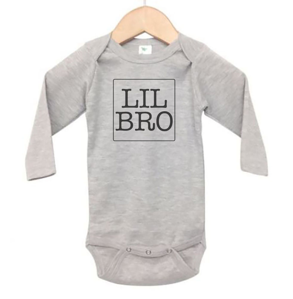 Lil Bro Onesie Lil Bro Little Brother Onesie Baby Brother | Etsy