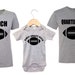 Family Matching Outfits, Football Family, Dad Mommy and Baby, Family ...