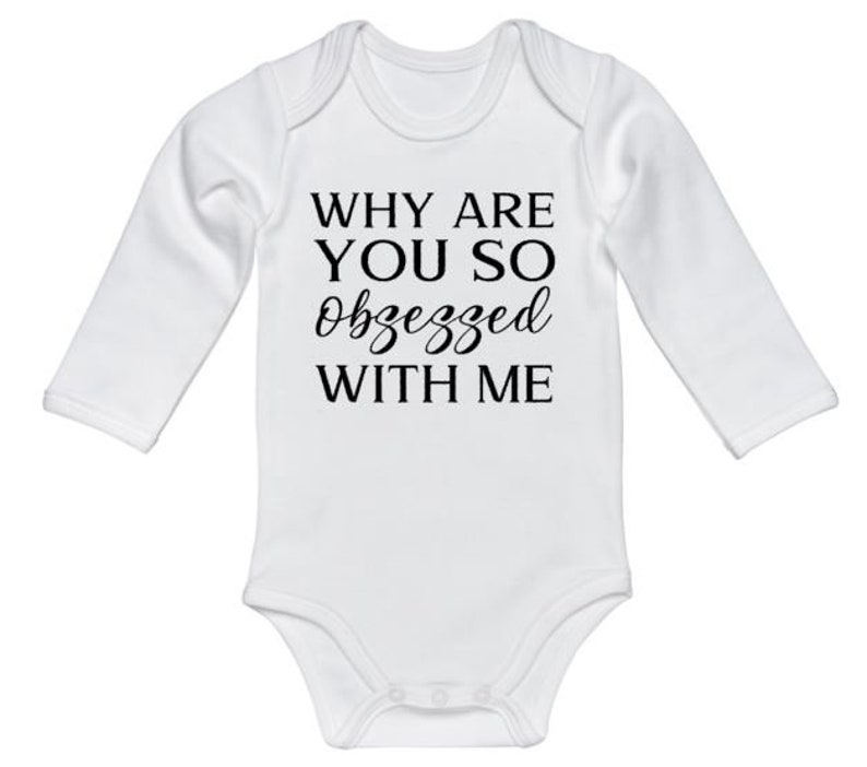 Why Are You so Obsessed With Me Baby Girl Onesie Baby Shower - Etsy