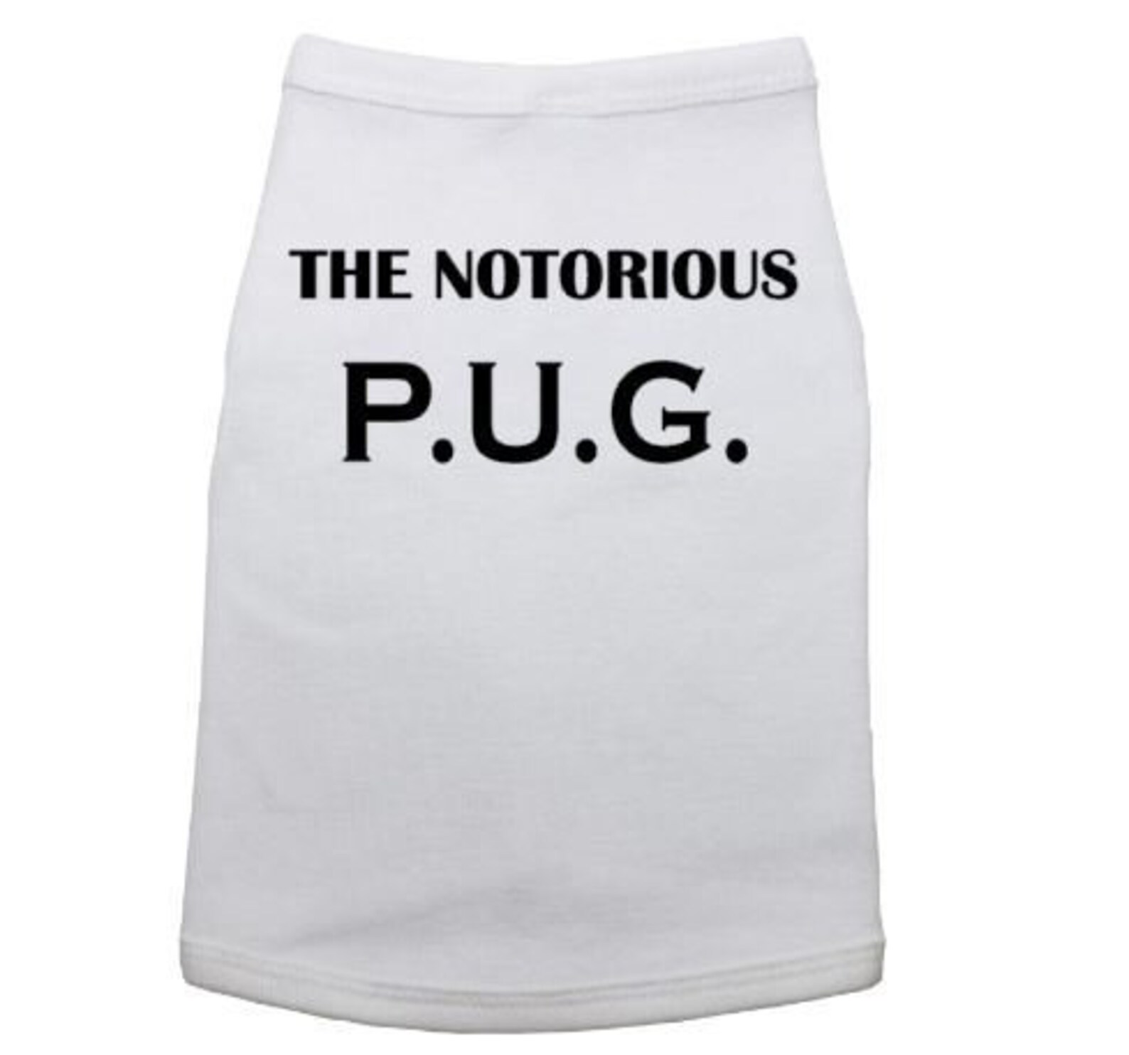 Dog Shirt, the Notorious P.U.G., Pug Outfit, Dog Shirt for Pugs, Pug T ...