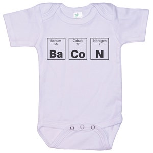 Baby Bacon Onesie®, Bacon, Bacon Bodysuit, Bacon Baby, Newborn Bacon ...