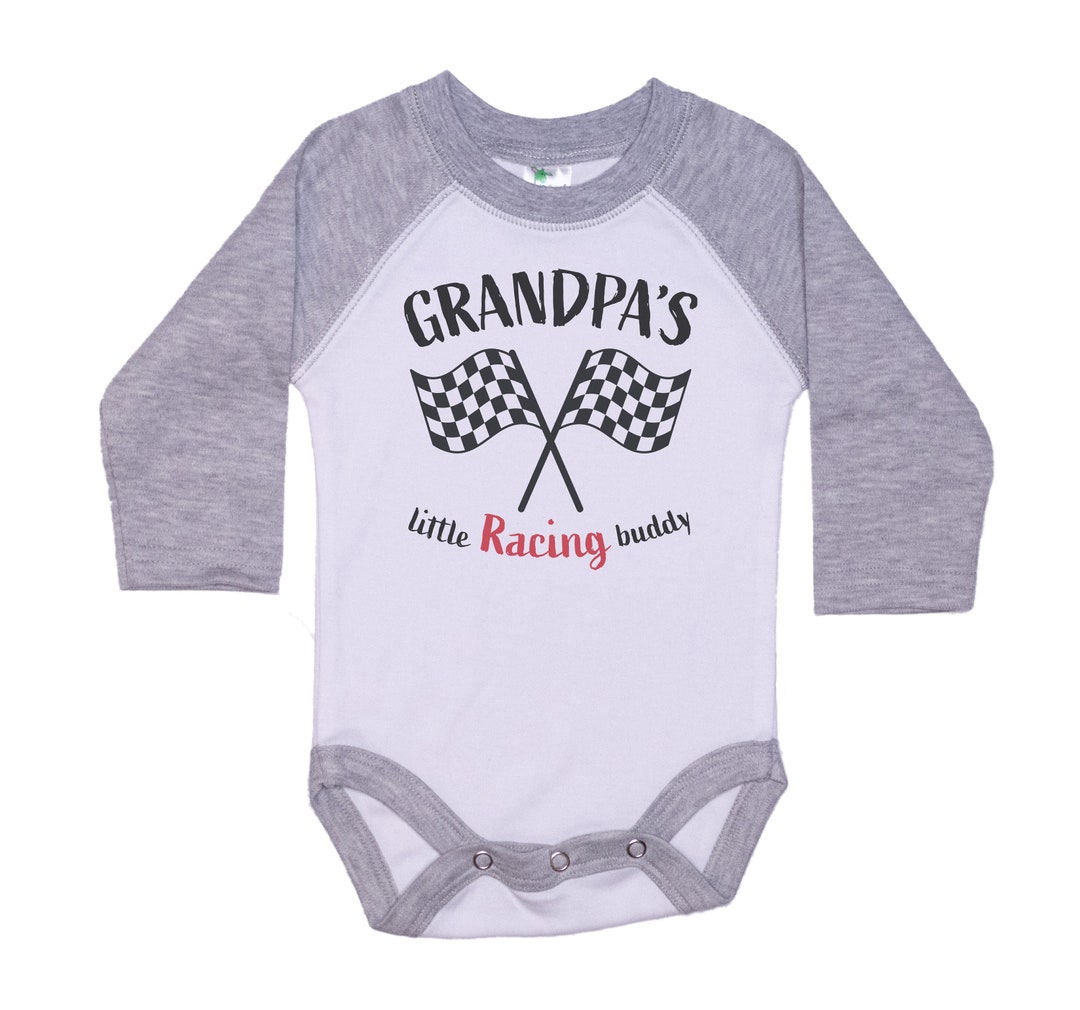 Racing Onesie®, Grandpa's Little Racing Buddy, Grandpa Racing Onesie ...
