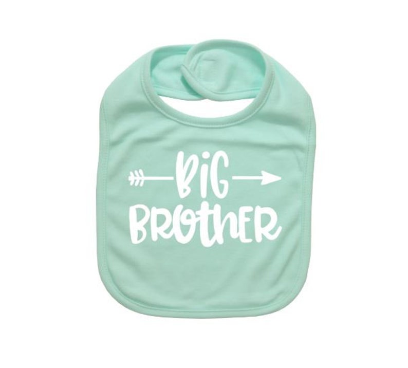 Baby Bib, Big Brother, Baby Announcement, Big Brother Arrow, Infant ...