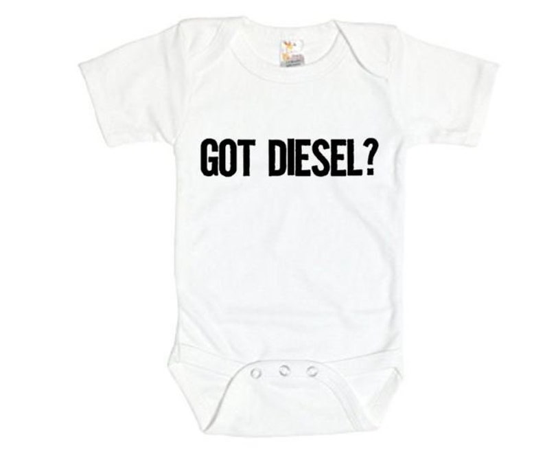 Got Diesel Baby Shower Gift Got Diesel Onesie Got Diesel - Etsy