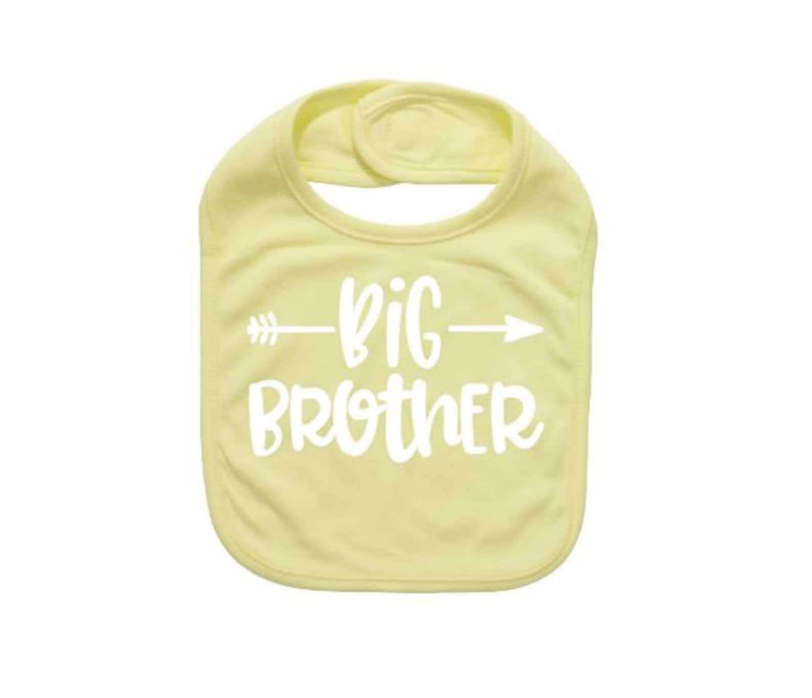 Baby Bib, Big Brother, Baby Announcement, Big Brother Arrow, Infant ...