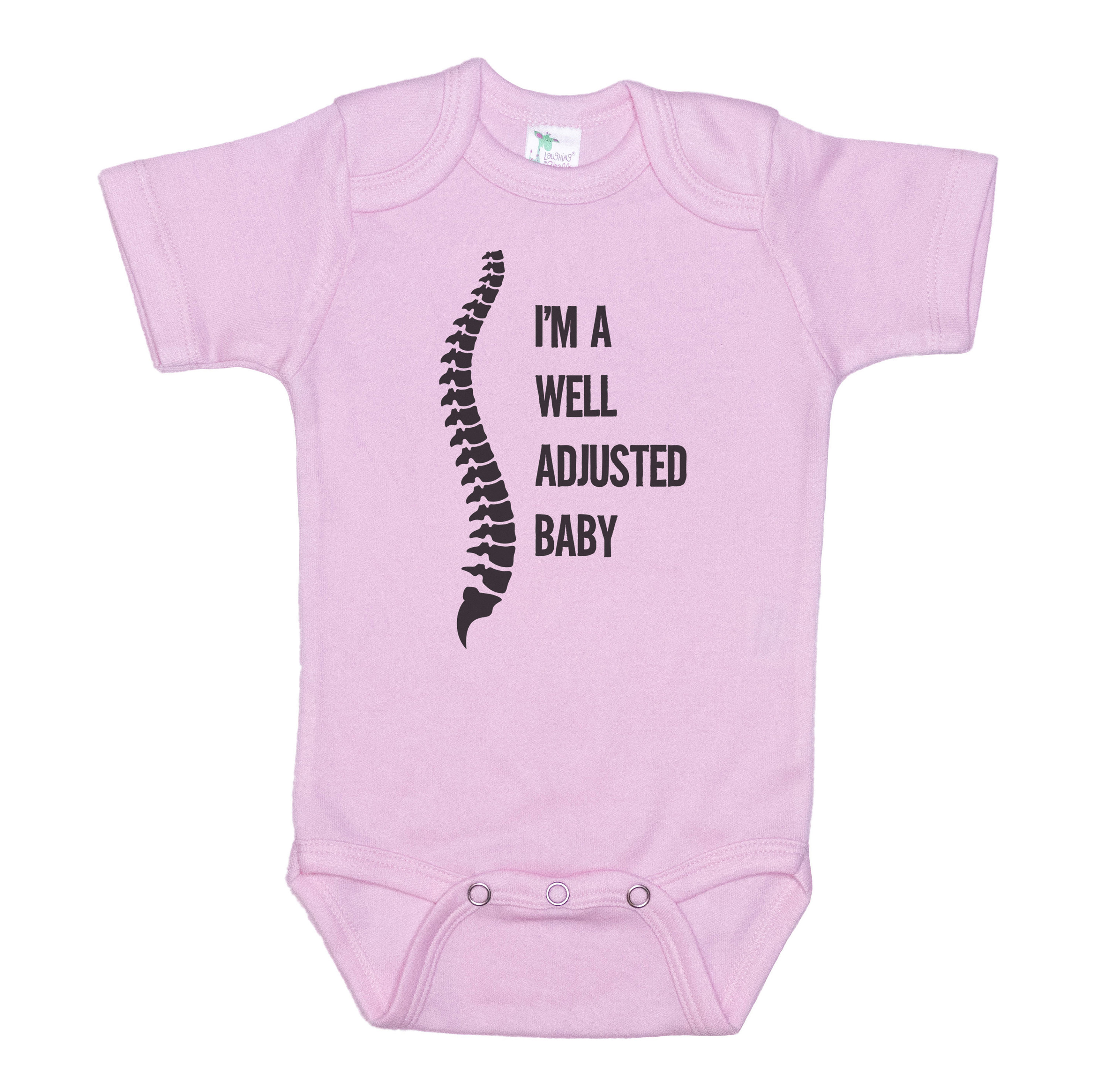 Chiropractor Onesie®, I'm A Well Adjusted Baby, Chiropractor Bodysuit ...
