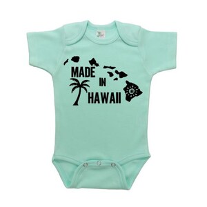 Hawaii Baby Onesie Made in Hawaii Baby Hawaii Outfit HI - Etsy
