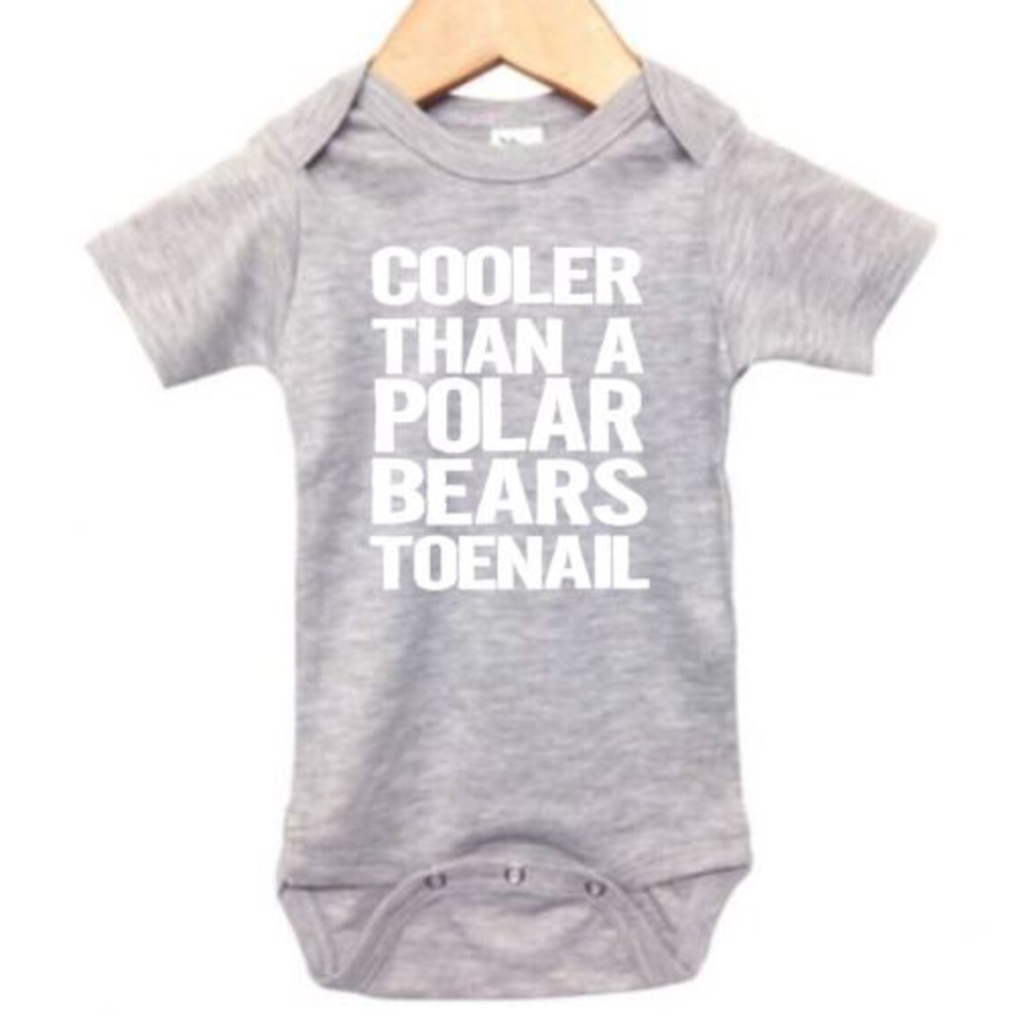 Funny Baby Onesie Cooler Than A Polar Bears Toenail Outkast | Etsy