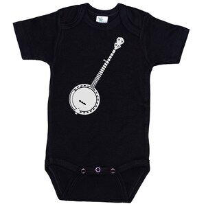 Banjo Onesie®, Banjo Baby Outfit, Newborn Bluegrass Bodysuit, Banjo ...