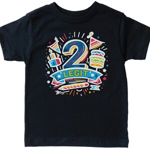 2nd Birthday Outfit, TWO LEGIT, Two Year Old Birthday, Birthday Toddler ...
