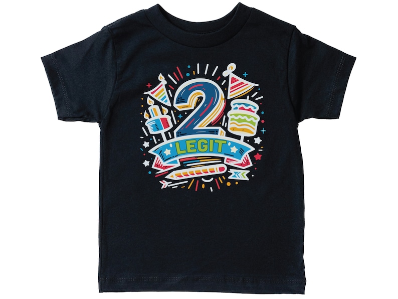 2nd Birthday Outfit, TWO LEGIT, Two Year Old Birthday, Birthday Toddler ...