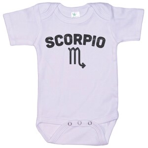 Scorpio Baby Onesie®, Scorpio, Scorpio Bodysuit, Newborn Scorpio, Baby ...