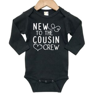 New to the Cousin Crew Onesie Cousin Onesie Cousin Bodysuit - Etsy
