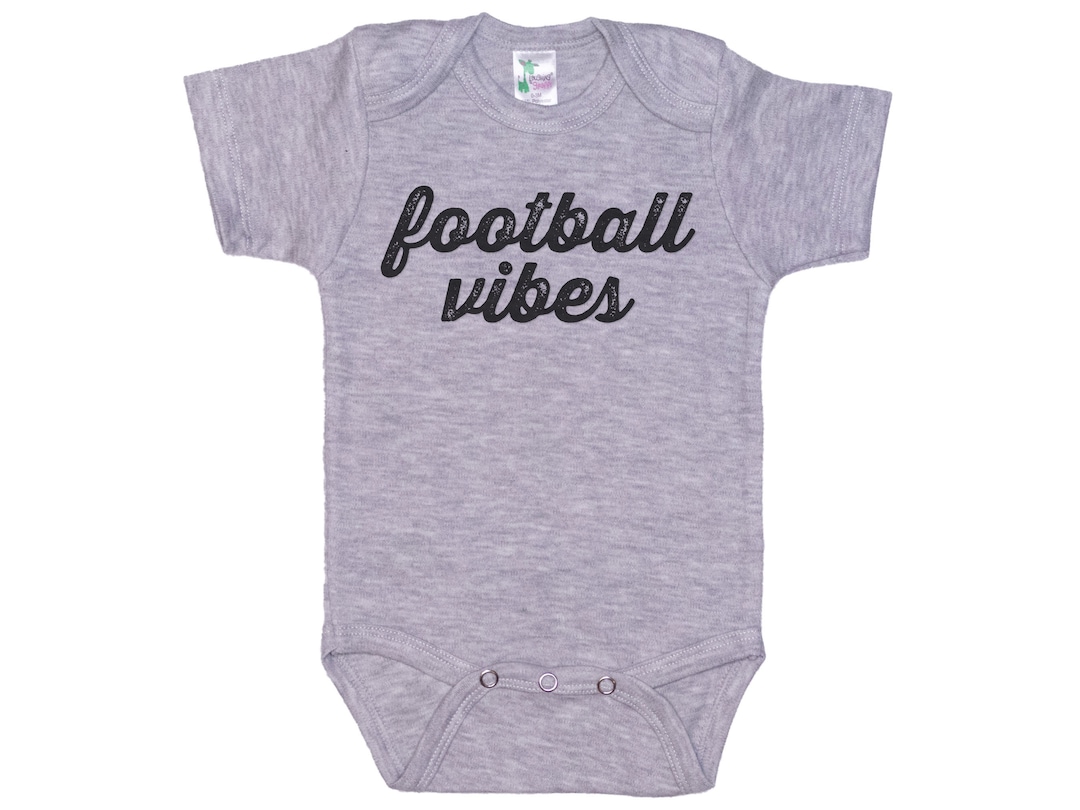 Football Onesie®, Football Vibes, Baby Football Outfit, Football Romper ...