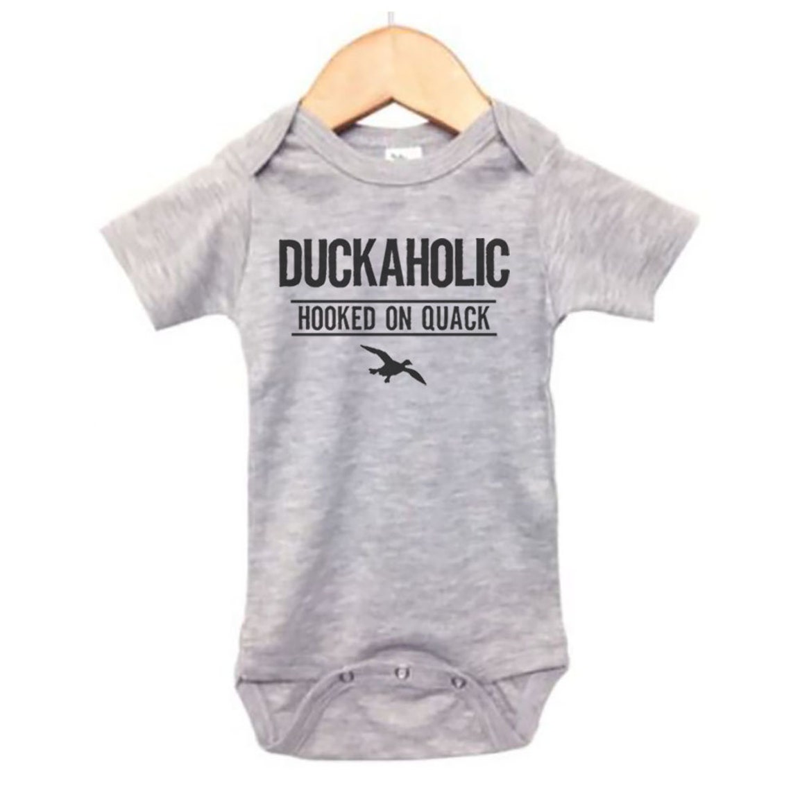 Duck Hunting Onesie Duckaholic Waterfowl Onesie Baby | Etsy