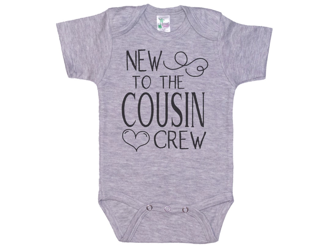 New to the Cousin Crew Onesie®, Cousin Onesie®, Cousin Bodysuit, Baby Shower Gift, Coming Home ...