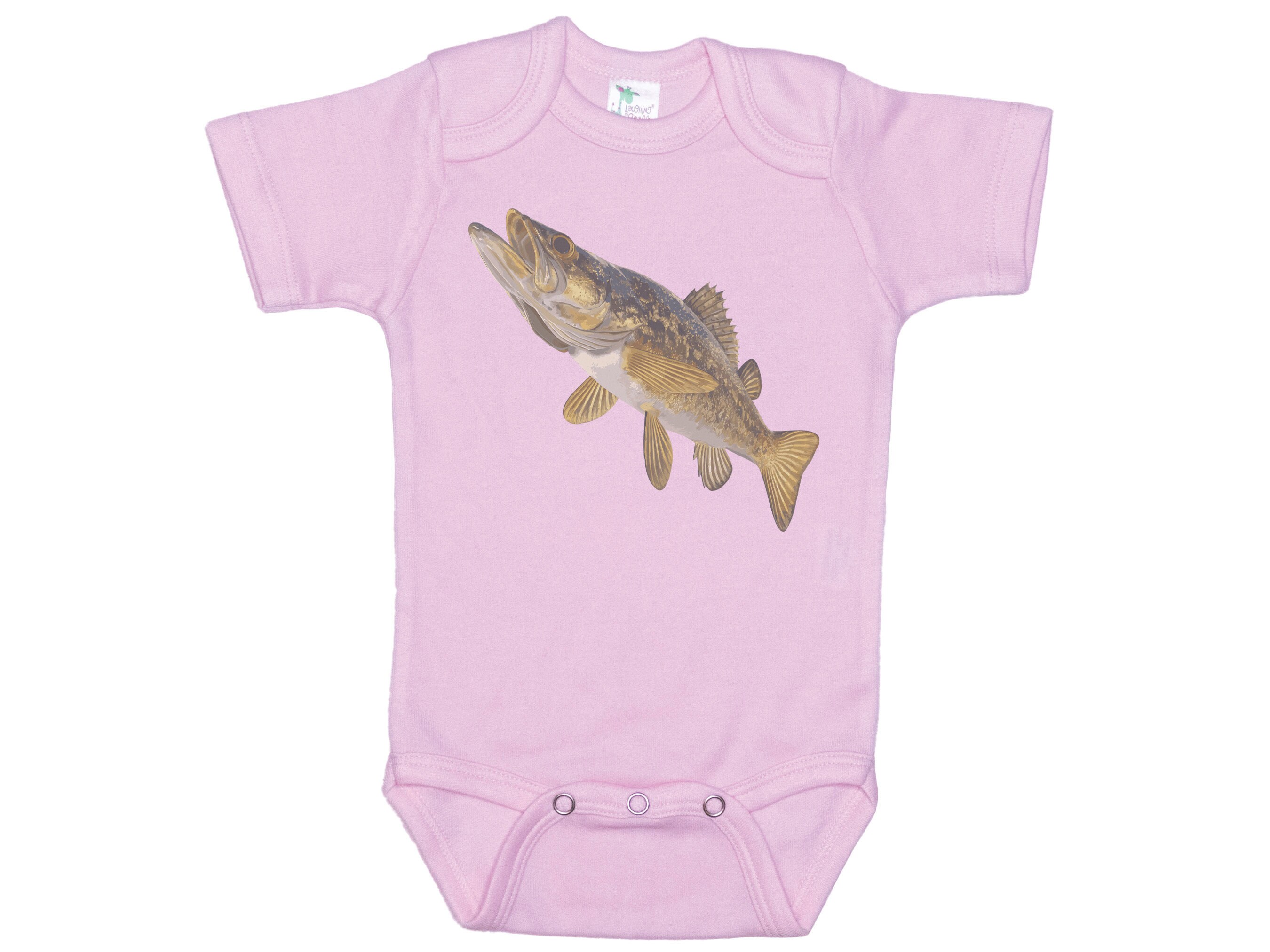 Fishing Onesie®, Walleye, Walleye Baby Outfit, Fishing Baby Outfit ...