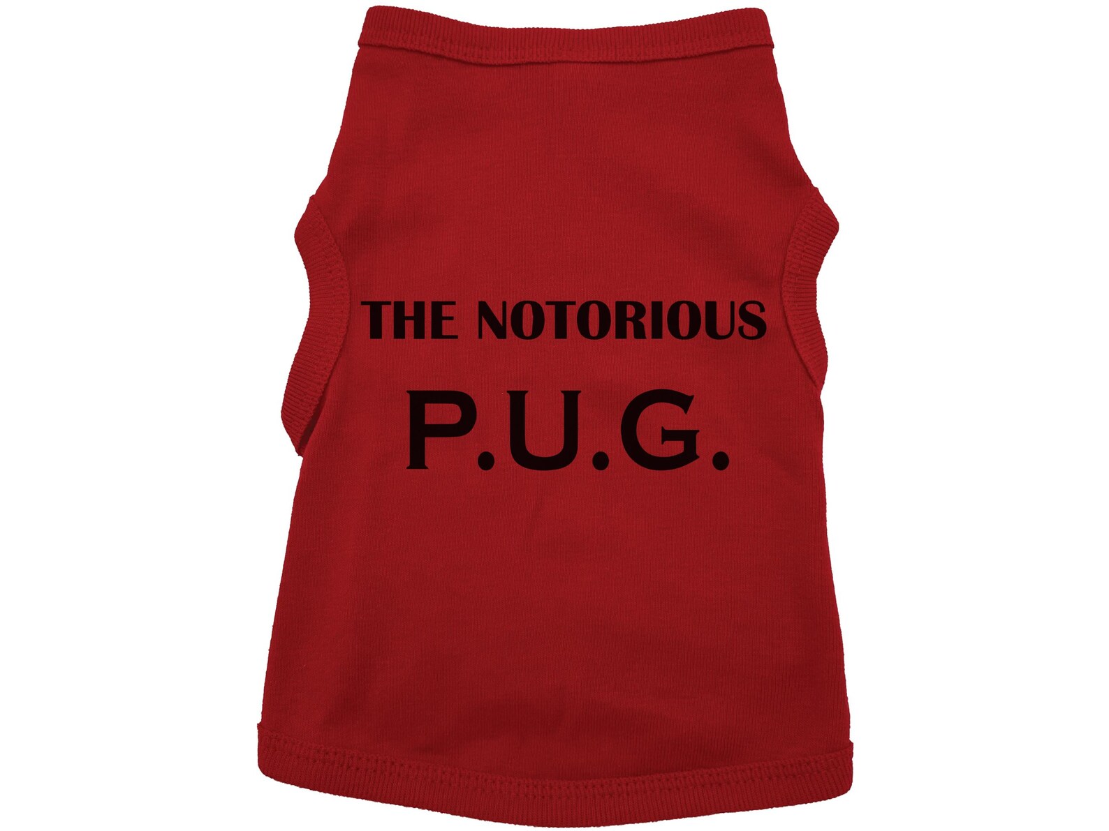 Dog Shirt, the Notorious P.U.G., Pug Outfit, Dog Shirt for Pugs, Pug T ...