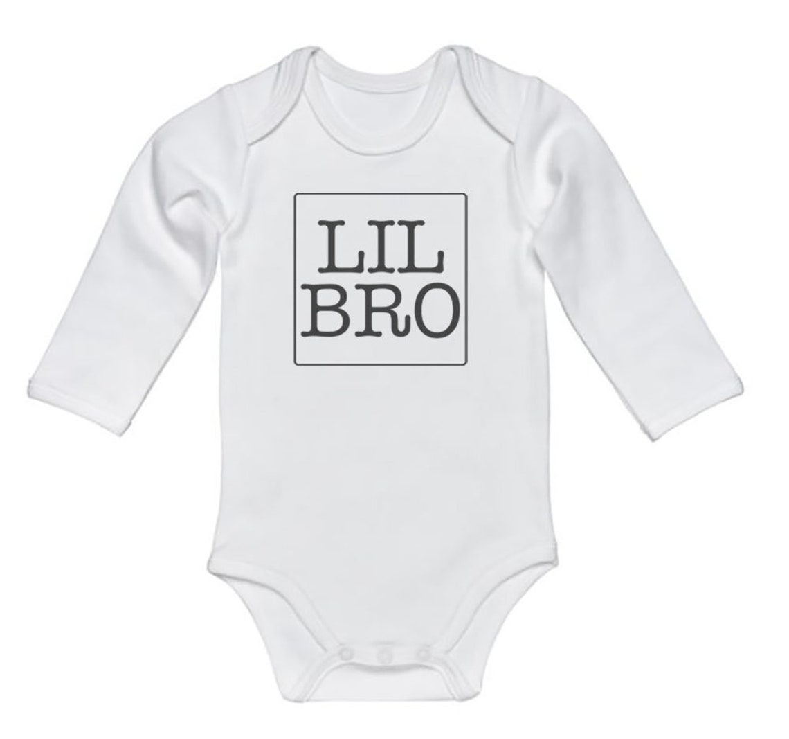 Lil Bro Onesie Lil Bro Little Brother Onesie Baby Brother | Etsy