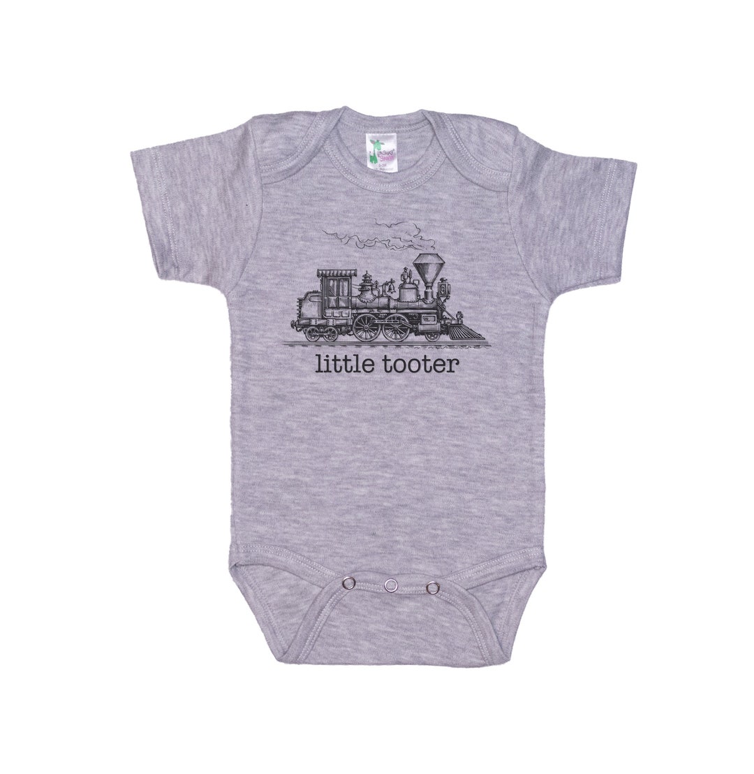 Train Onesie®, Locomotive Onesie®, Little Tooter, Funny Baby Outfit ...