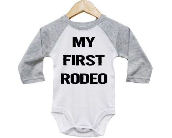 My First Rodeo Rodeo Onesie Baby Rodeo Outfit My First | Etsy