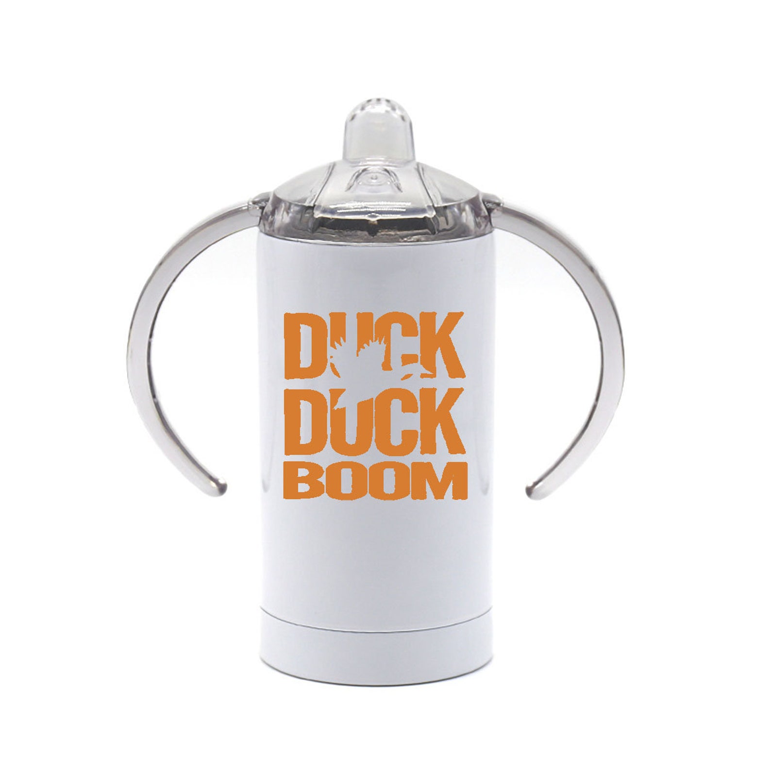 Duck Hunting Sippy Cup, Duck Duck Boom, Baby Waterfowl Cup, Infant Duck ...