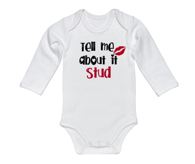 Grease Baby Onesie Tell Me About It Stud Newborn Grease | Etsy