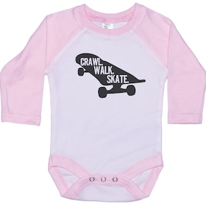Skateboard Onesie®, Crawl Walk Skate, Baby Skateboard Outfit ...